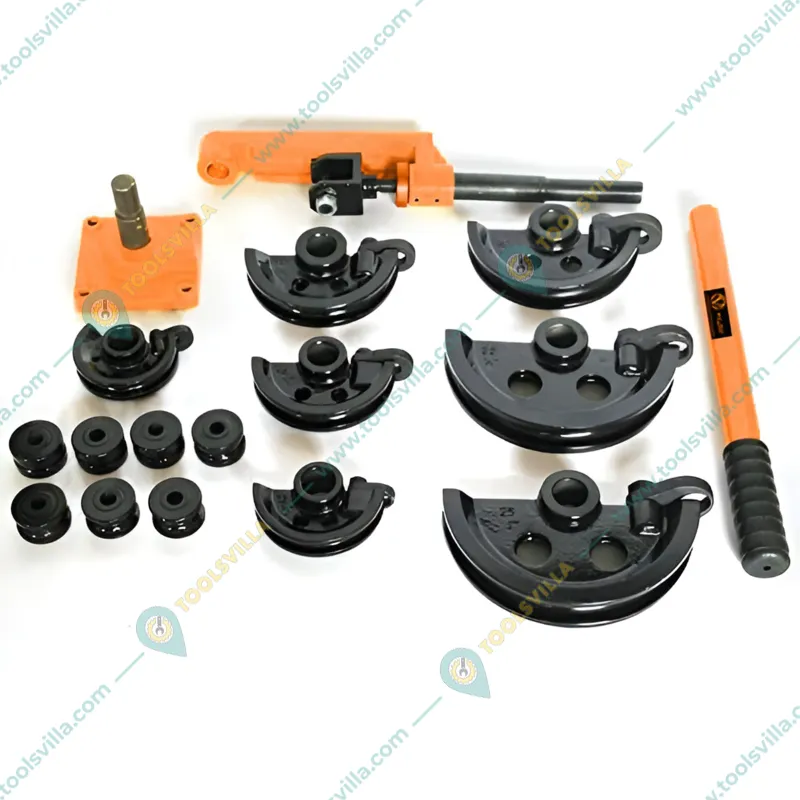 VOLTZ 10 - 25 mm Manual Pipe Bender, Heavy Duty Tube Bender for Bending ...
