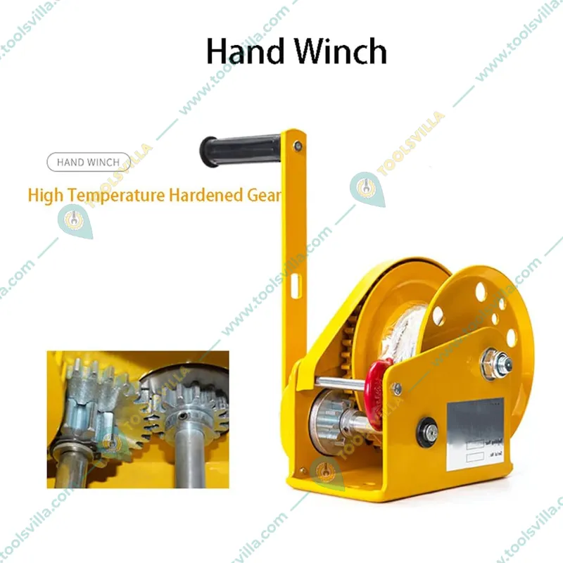 Generic (Imported) - Premium Quality 1200lbs Hand Winch With Automatic ...
