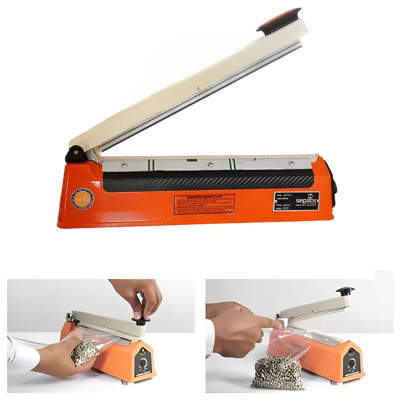 Smart Pack 12 inch Impulse Type Hand Sealer Machine for Sealing Plastic ...