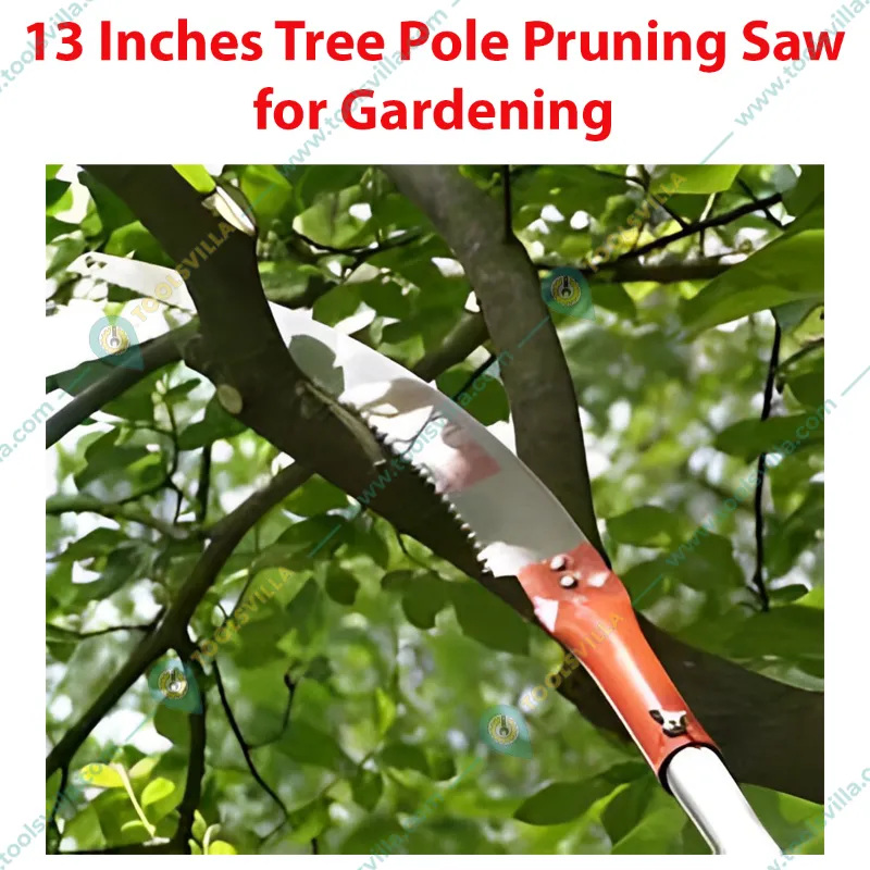 13 Inches Tree Pole Pruning Saw for Gardening