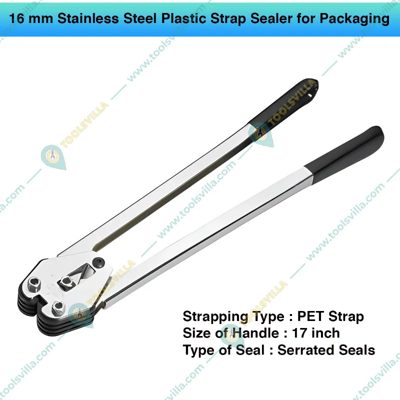 16 mm Stainless Steel Strap Sealer for Packaging