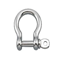 17 Ton Bow shackle screw pin type (Pack of 1)