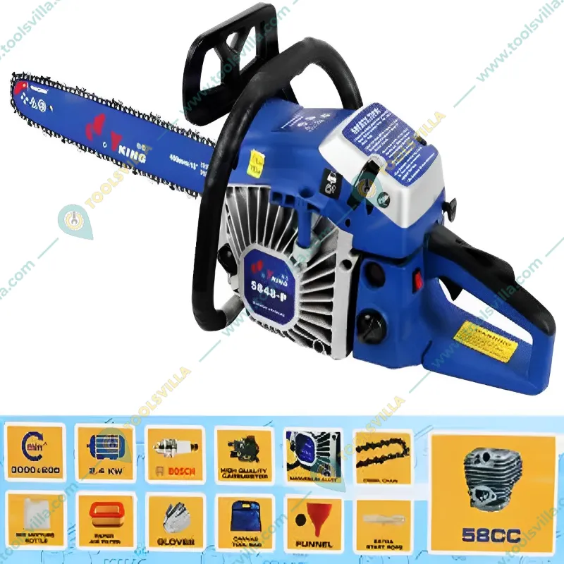 22 inch 2 stroke petrol operated chain saw