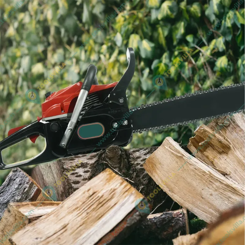 Economy 58 cc Petrol Chainsaw | Wood Cutter with 22 inch Guide Bar and ...