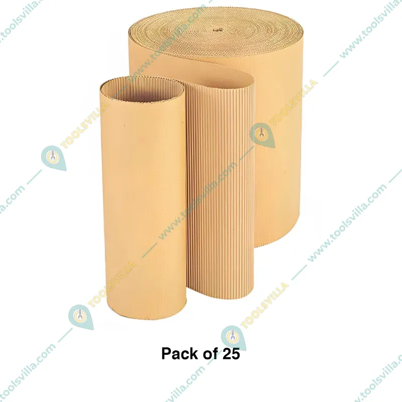 Brown 26 inch Corrugated Roll Packaging Material, 10 Meter Long