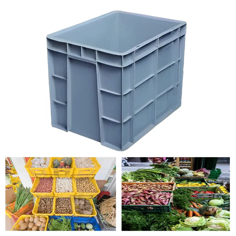 Premium Quality 29 Liter 400x300x320 mm Rectangular Crate, Pack of 6