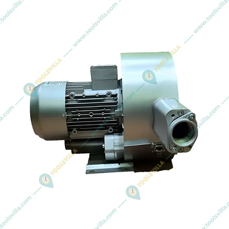 3 HP Double Stage Turbine Blower, 5.6 Amp Motor