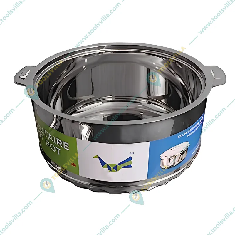 Stainless Steel Casserole/Hotpot, 40 Liters Capacity
