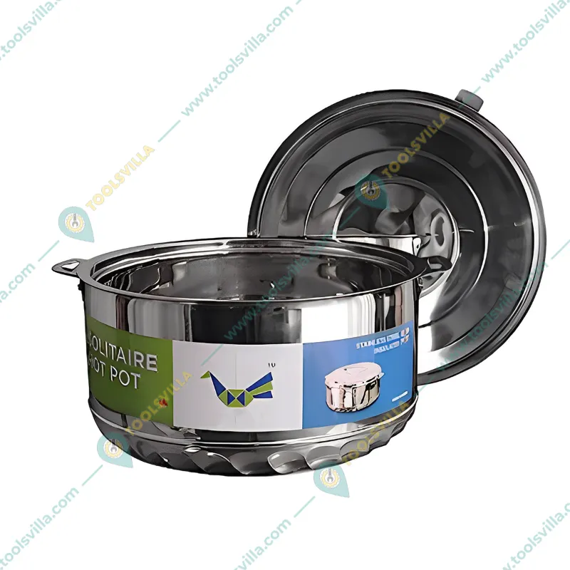 Stainless Steel Casserole/Hotpot, 40 Liters Capacity
