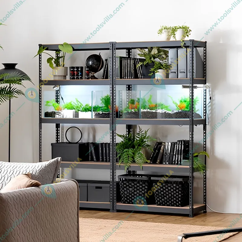 Non Laminated Multipurpose 5 Shelf Boltless Rack