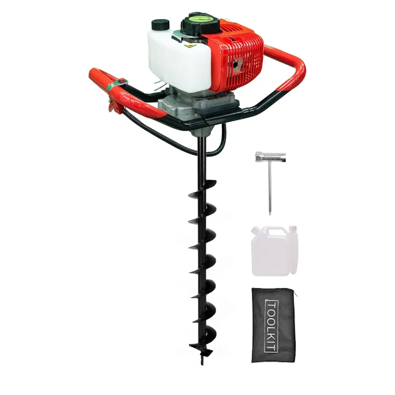Rico Italy 2-stroke 52-cc Earth Auger with 4 inch Auger Bit | RI-5200EA