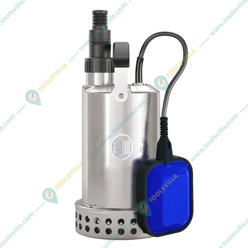 CRI 1 Hp, 32mm 1Phase Submersible Sewage & Drainage Pump With 10mtr ...