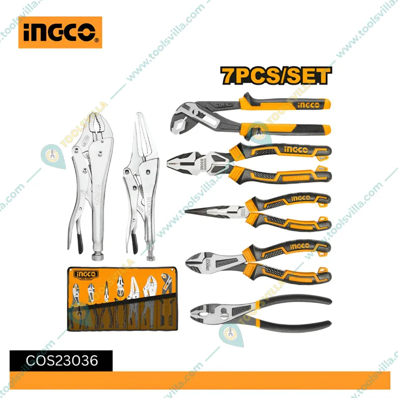 INGCO - Ingco 7 Pcs Pliers Set (COS23036)