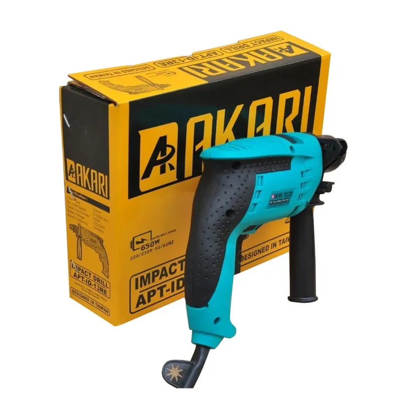 Akari APT-ID-13RE Reversible Impact Drill Machine 13 mm, 650 W
