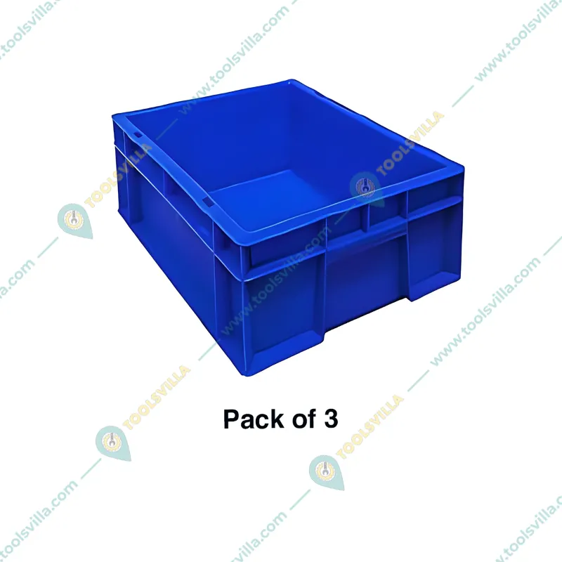 Aristo 4 Liter 300x200x100 mm Rectangular Crate, Pack of 3