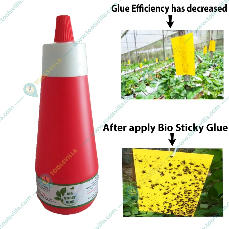 Chemical Free Bio Sticky Glue For White Flies, Aphids, Thrips, Fruit ...