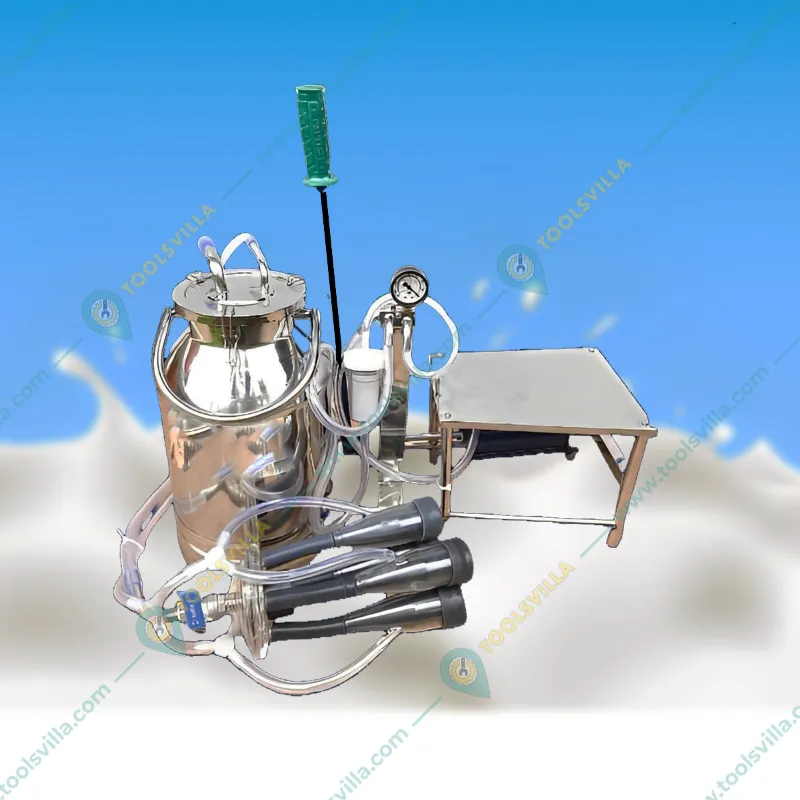 Commercial 20 Liter Manual SS Milking Machine