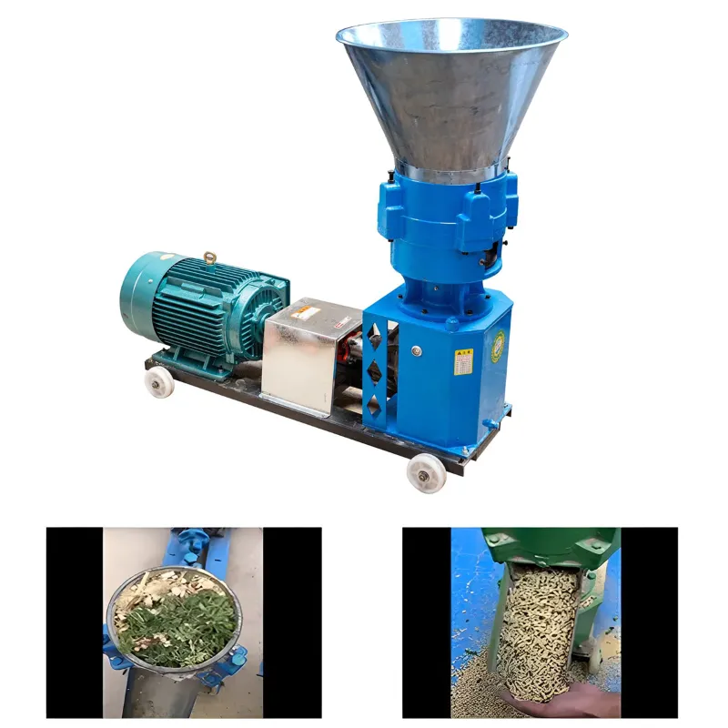 Heavy Duty Electric Pellet Making Machine with 10 HP Motor
