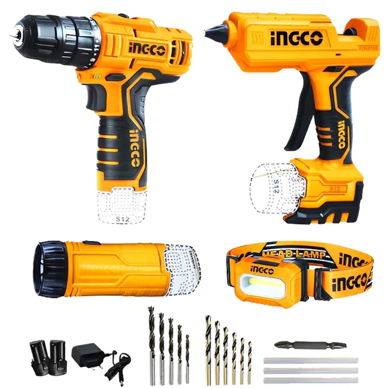 Ingco 20V Cordless Tool Combo Pack (COSLI22121)
