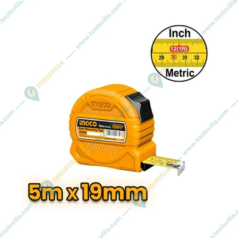 Wadfow Steel measuring tape 5mx19mm WMT4320