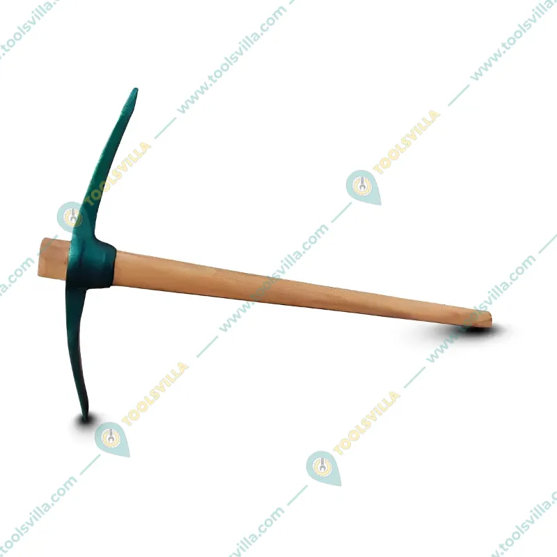 High Tempered Iron Pickaxe (Gaiti/ Kudaal) with Wooden Handle