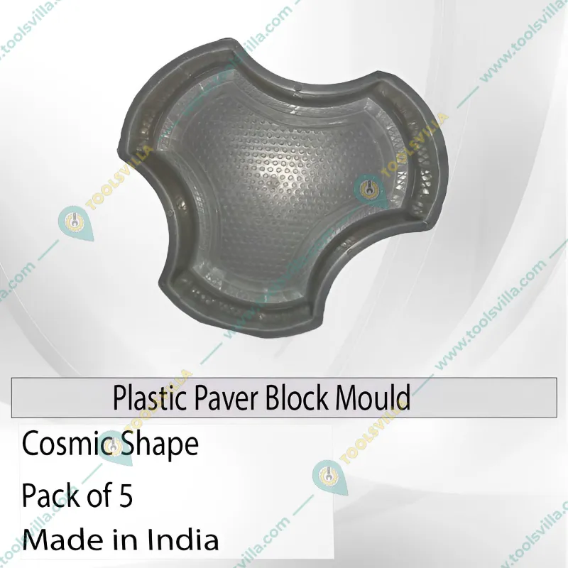 Plastic Paver Block Mould, Cosmic Shape