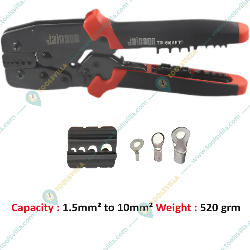 Jainson Insulated/ Non-Insulated & End Sealing Ferrules Crimping Plier ...