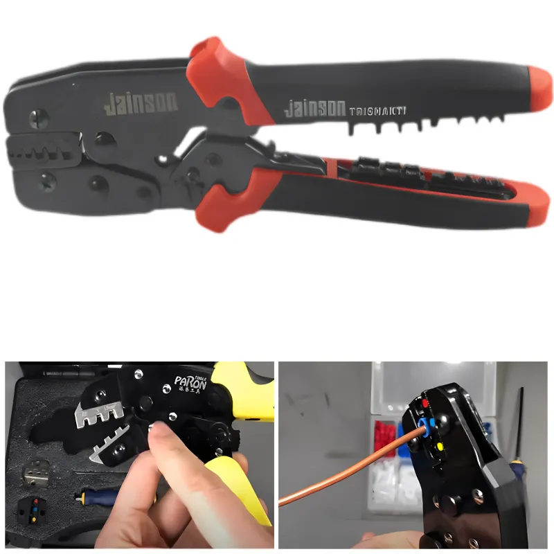 Jainson Insulated/ Non-Insulated & End Sealing Ferrules Crimping Plier ...