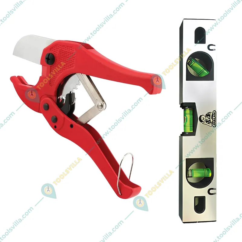 Jhalani 600mm Spirit Level (SL-24) with 42mm PVC Plastic Pipe Cutter ...