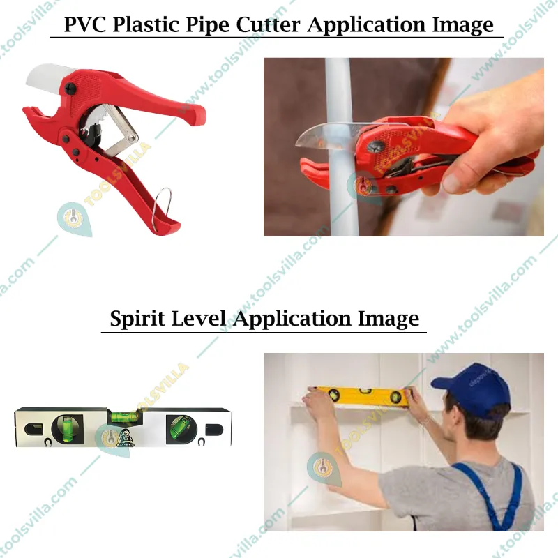 Jhalani 600mm Spirit Level (SL-24) with 42mm PVC Plastic Pipe Cutter ...