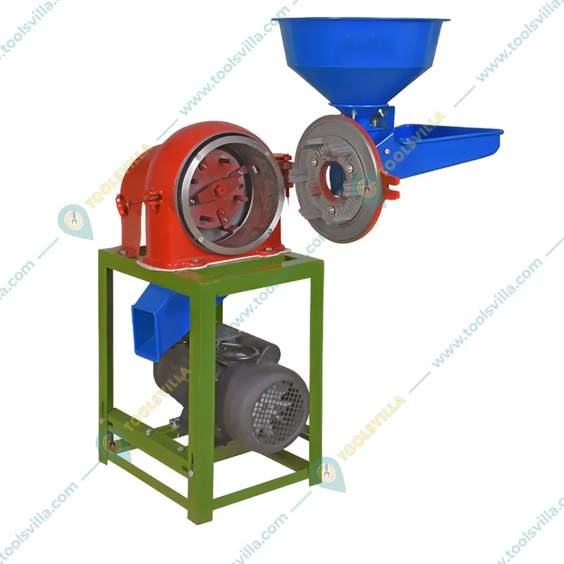 MICROACTIVE Automatic Disc Mill Pulverizer, With 3 Hp Motor