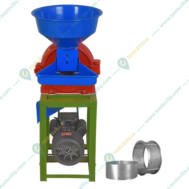 MICROACTIVE Automatic Disc Mill Pulverizer, With 3 Hp Motor
