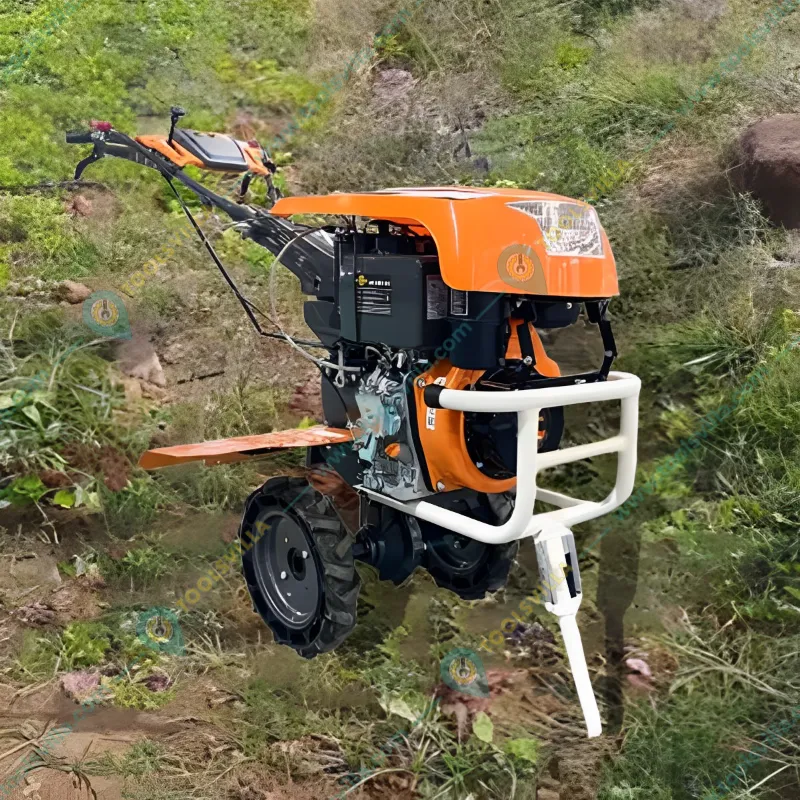 10HP 406CC Diesel Operated Power Weeder for Agriculture