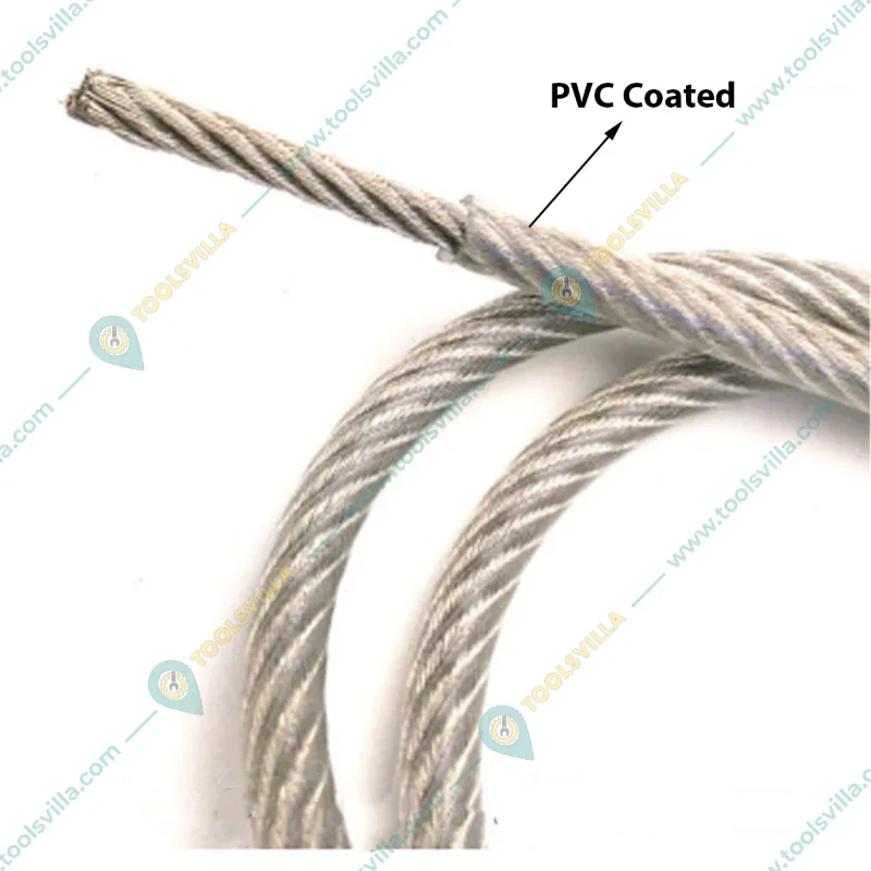 Heavy Duty PVC-Coated Wire Rope