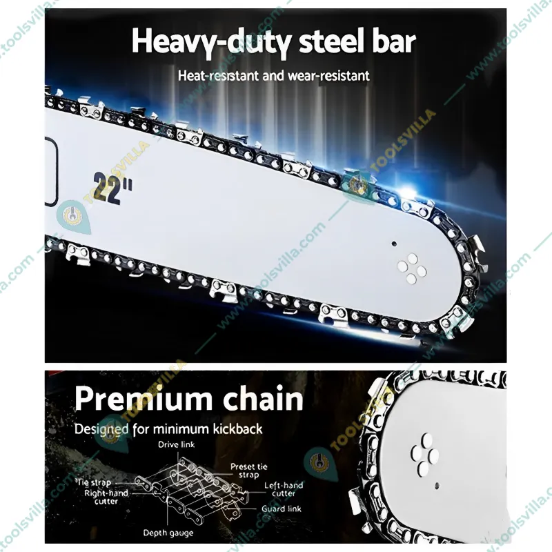 RBD Professional 75-cc Petrol Chainsaw with 22 inch Guide Bar | Ideal ...