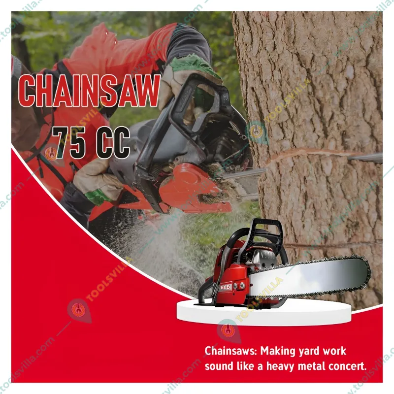 RBD Professional 75-cc Petrol Chainsaw with 22 inch Guide Bar | Ideal ...
