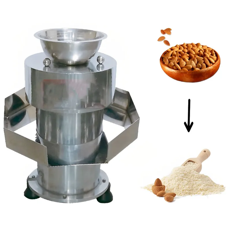 Semi-Automatic Dry Fruit Powder Machine, 200 to 250 Kg per Hour Capacity