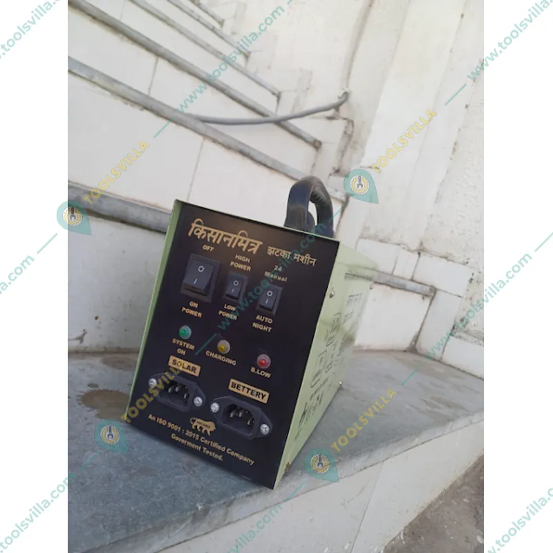 RB Solar 8 KV Solar Zatka Machine to Cover 15 Acre Area with Battery ...