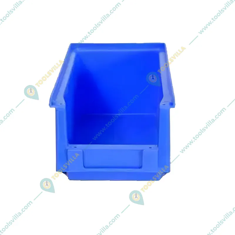 Supreme 200x126x100 mm Blue Premium Plastic Storage Bin (BIN-15)-Pack of 10