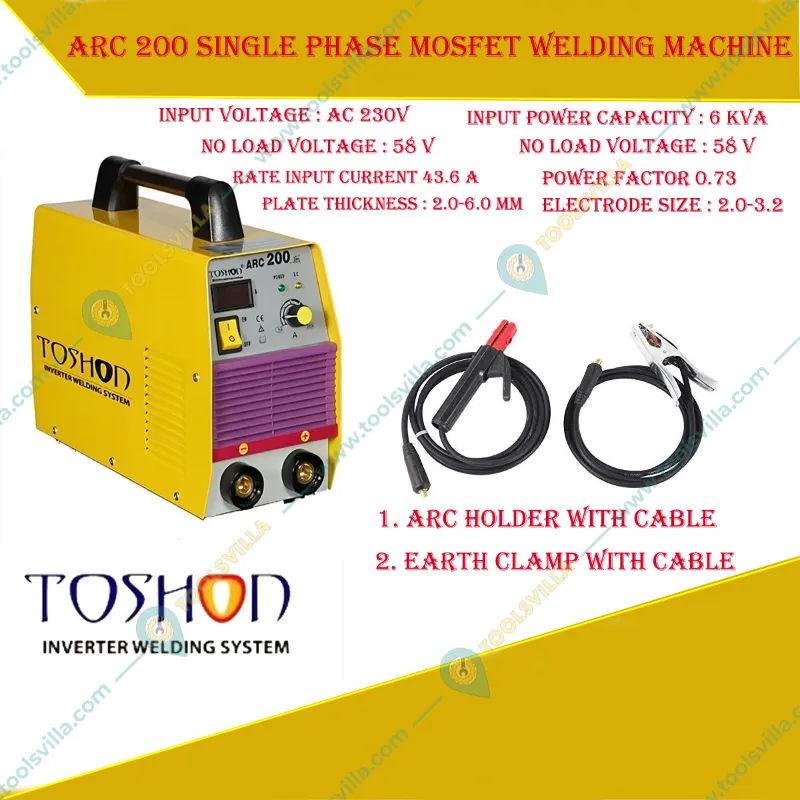Toshon welding machine store