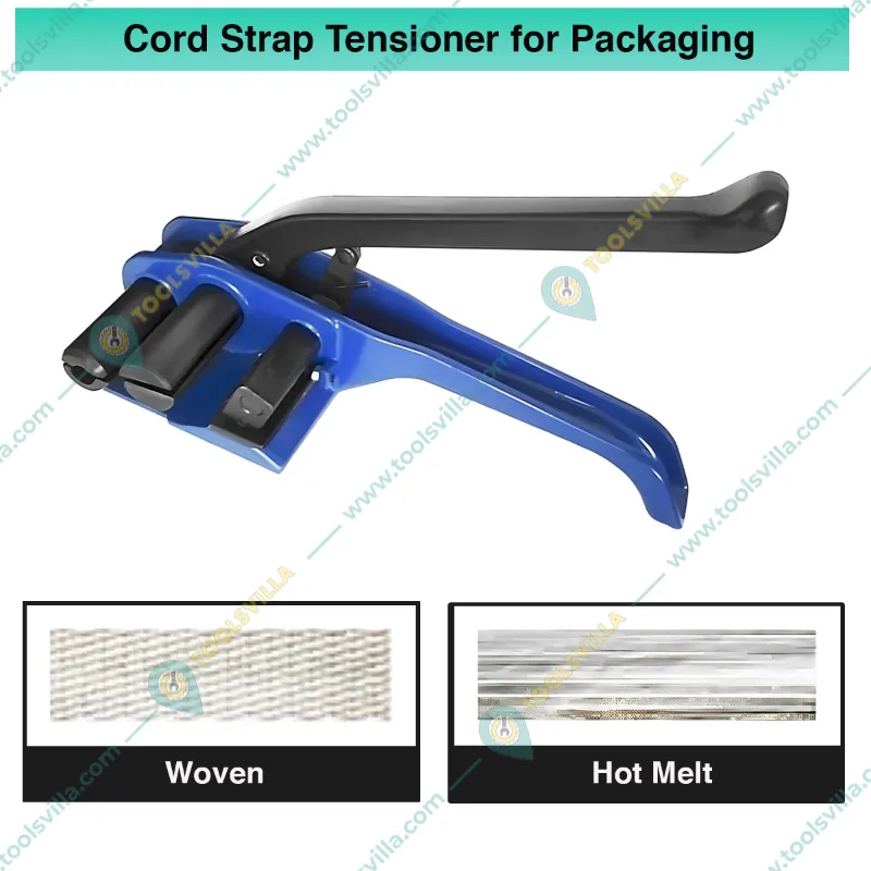 Cord Strap Tensioner for Packaging of 19-48mm