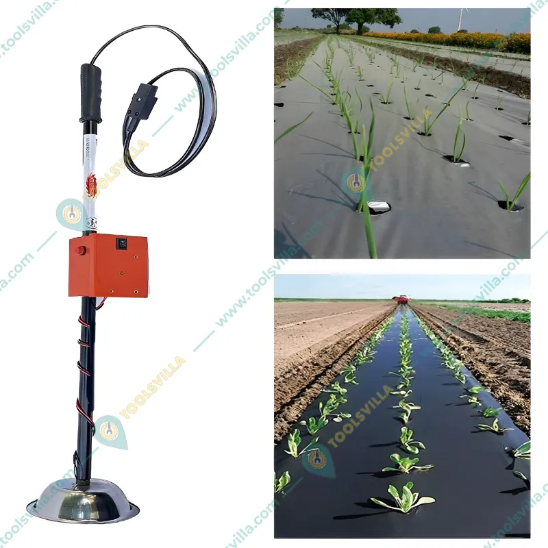 Battery Operated 3 inch Mulching Hole Making Machine without Battery