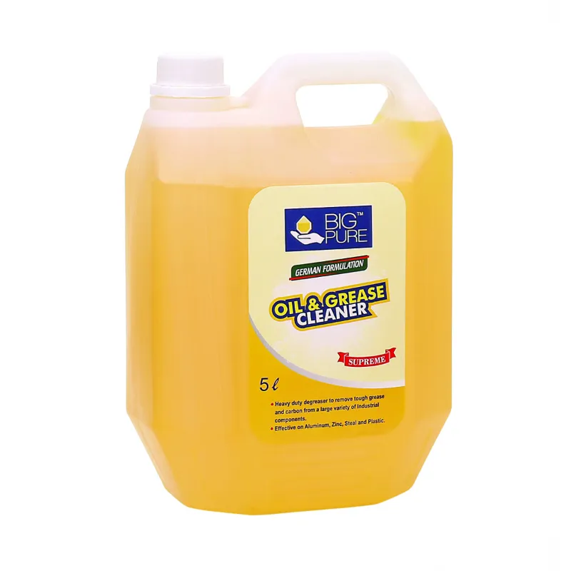 BIG Pure 5L Industrial Oil & Grease Cleaner for Kitchen, Gas Stove ...