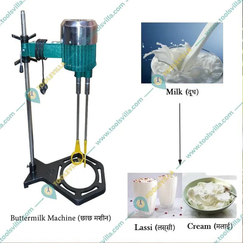 Generic ( Made in India ) - Heavy Duty Indian Buttermilk Machine 0.5hp ...