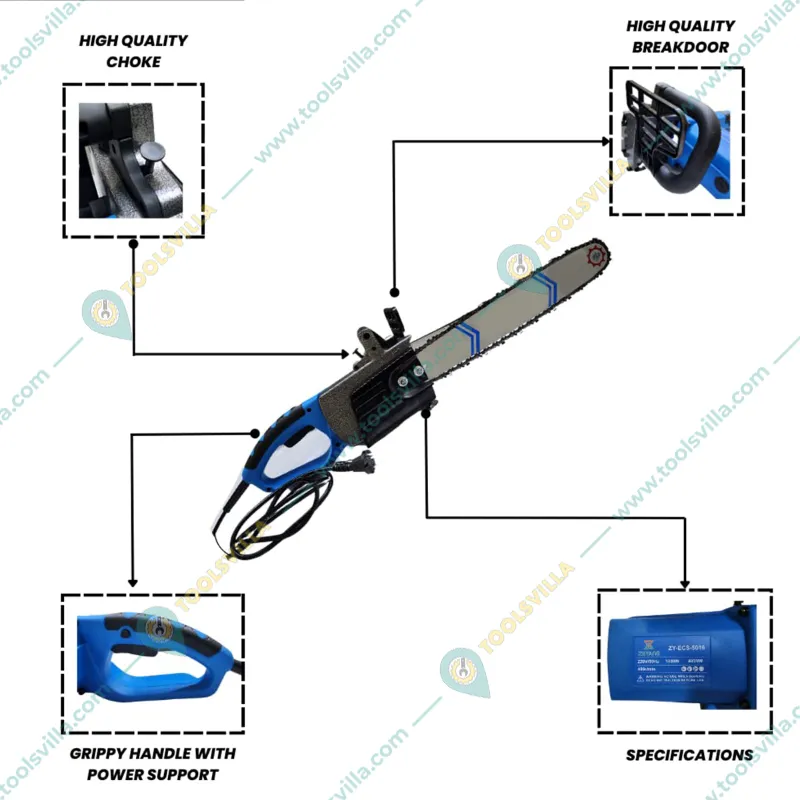 Generic (Imported) - Economy 2200 watt Electric Chainsaw Machine | 16 ...