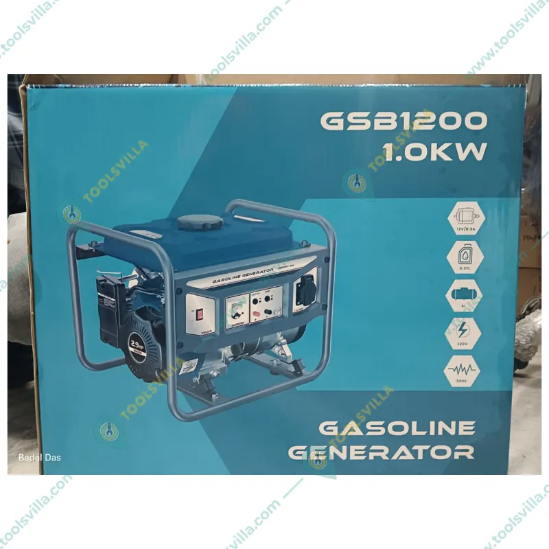 Dayuri 1KVA Single Phase Recoil Start Portable Petrol Generator