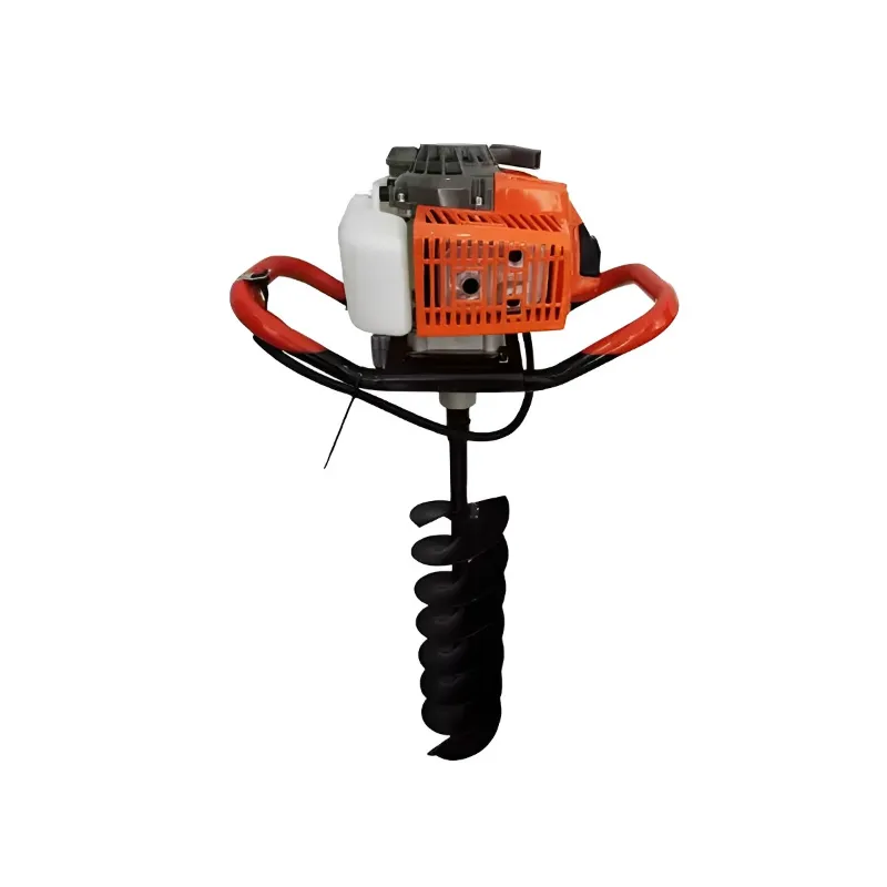 2.6 HP Earth Auger with 12 inch Auger Bit