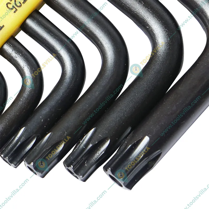 Eastman EAK-2407H 7 Pcs Short Pattern Black Finish Temper Star Allen ...