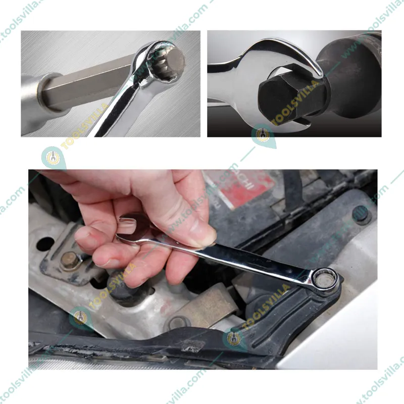 Eastman KIT-05-80M 8 Pcs Recessed Panel Combination Spanner Set