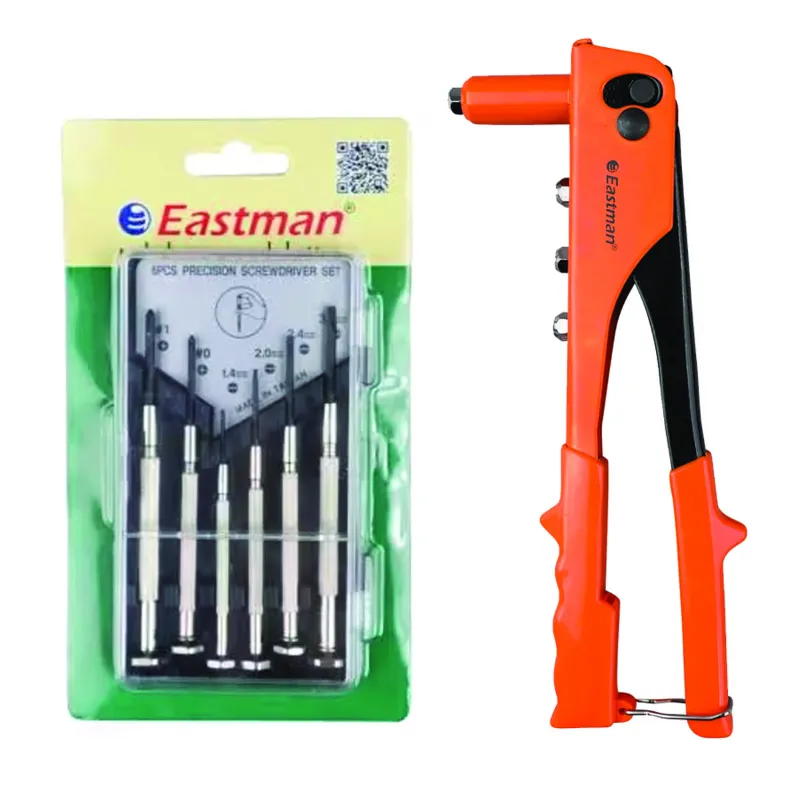 Eastman Hand Riveter, Precision Screw Driver Set